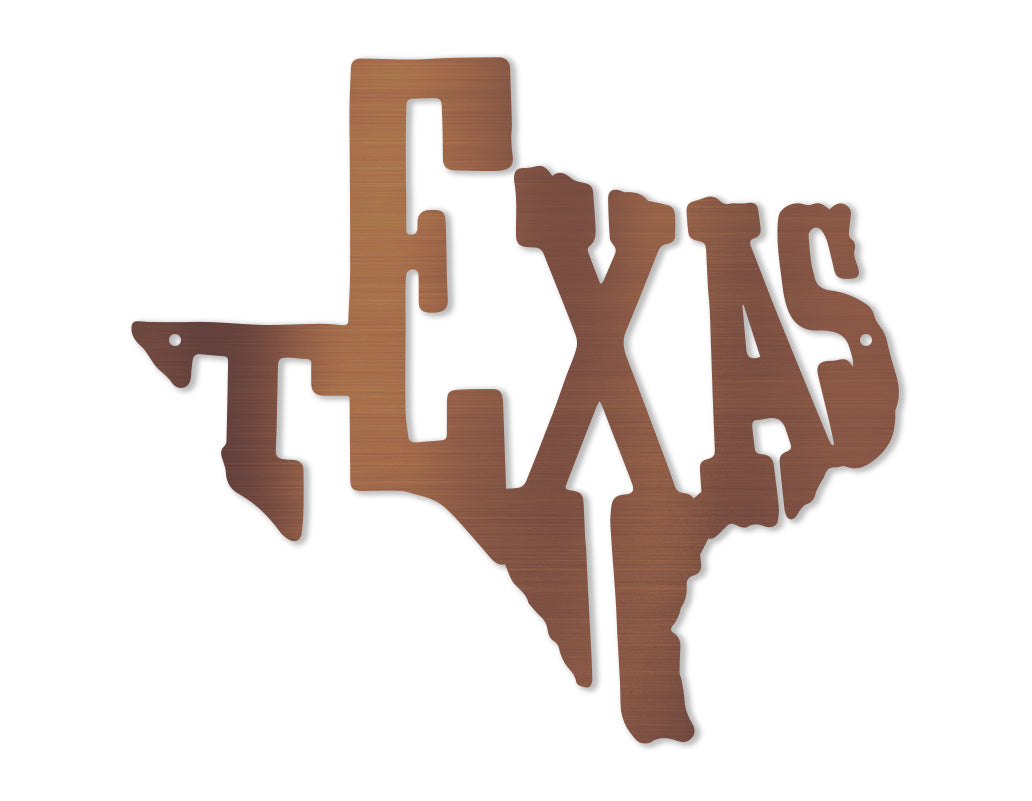 Texas Metal Sign – BlackJack Metal