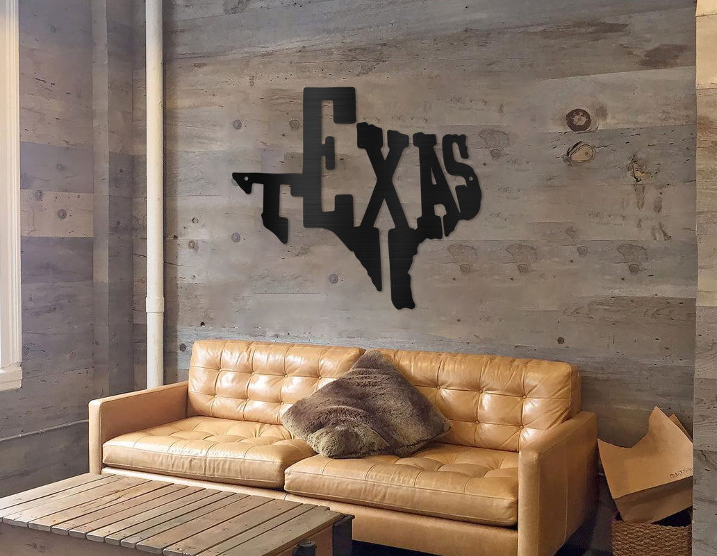 Texas Metal Sign – BlackJack Metal